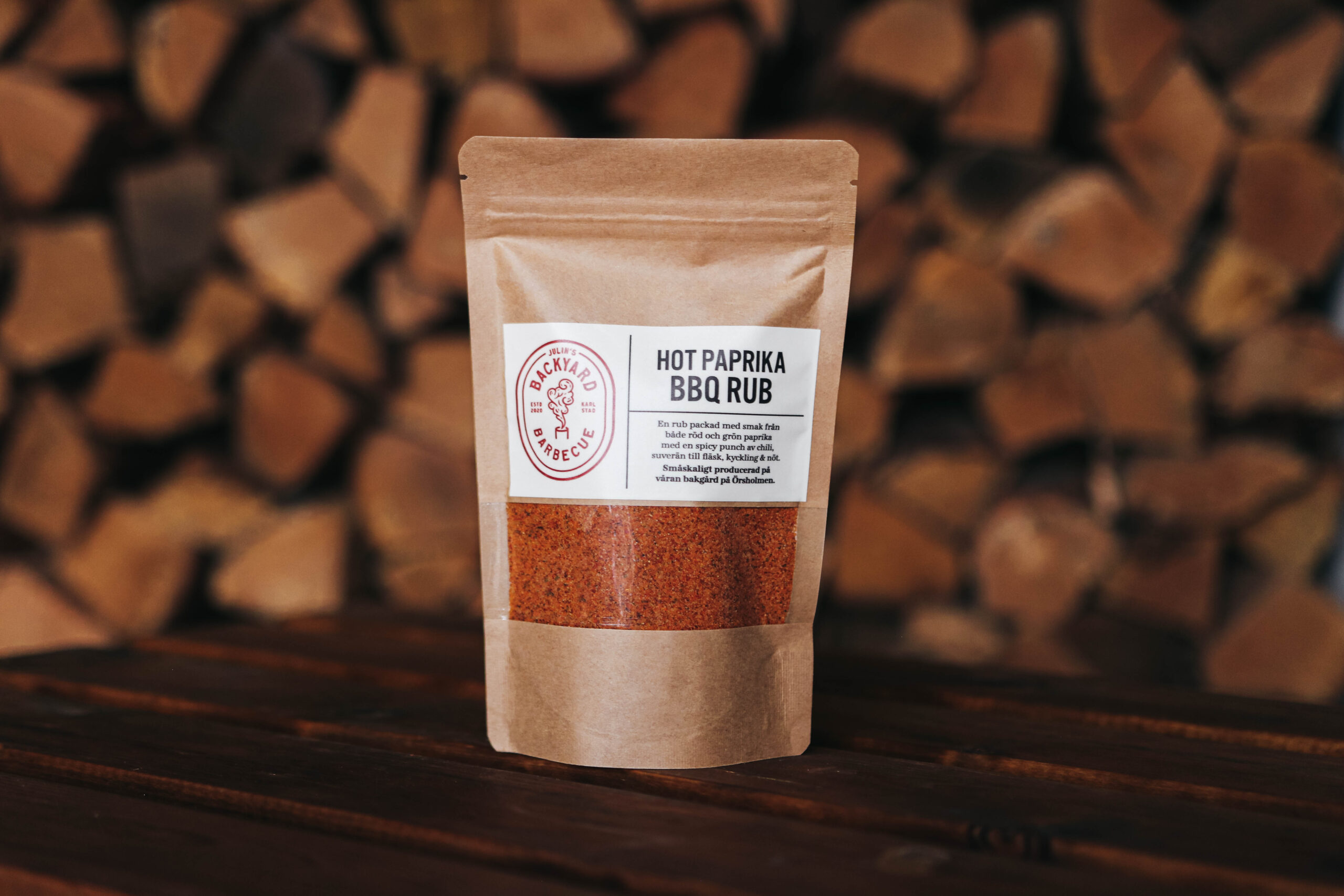 HOT PAPRIKA BBQ RUB | Restaurang Karlstad Julins Backyard Barbecue